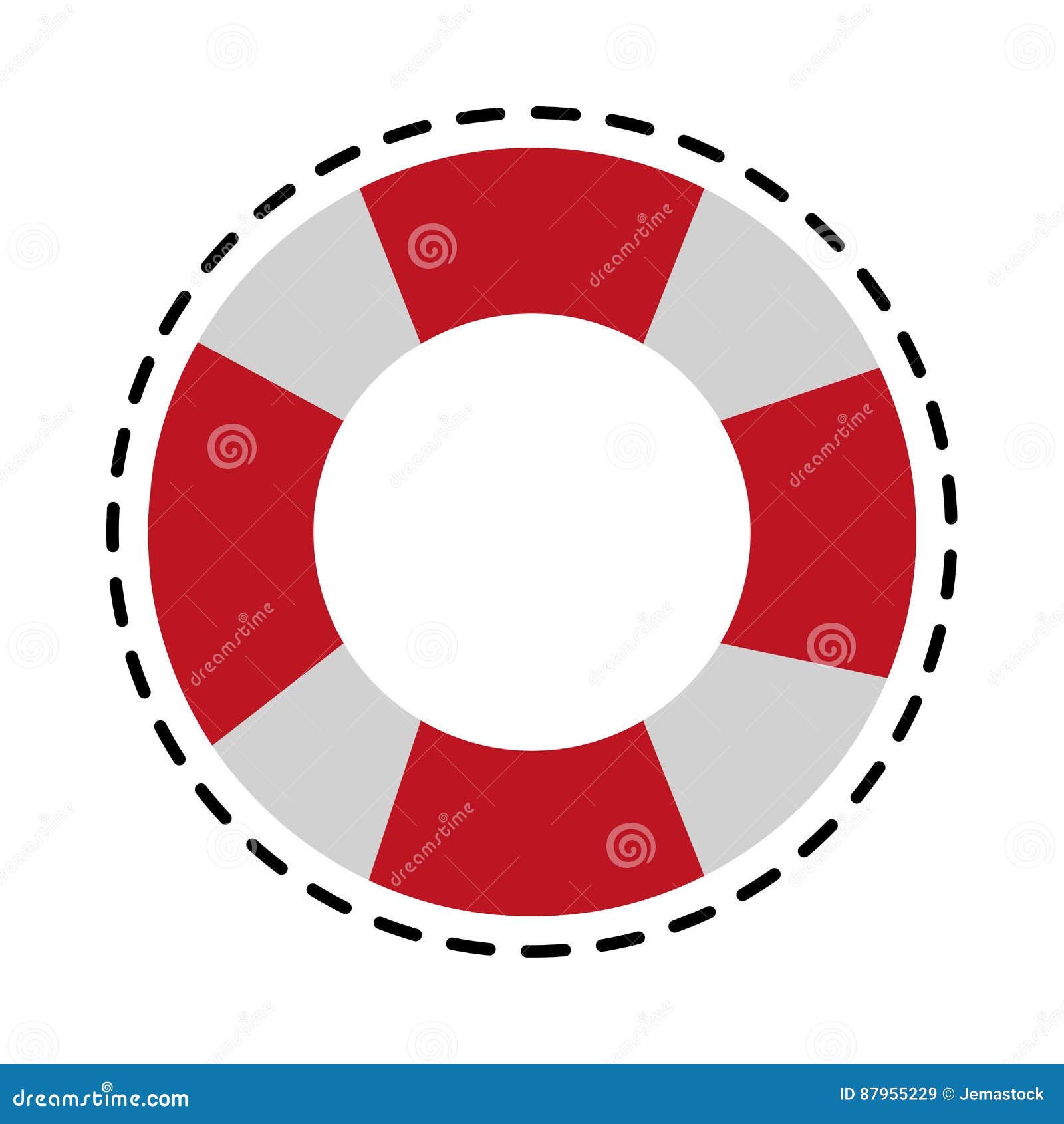 Life preserver icon image stock illustration. Illustration of lifebelt ...