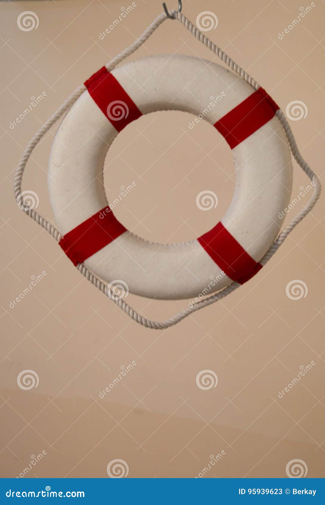 Life Preserver or Life Saver Hanging Stock Image - Image of safe, life ...
