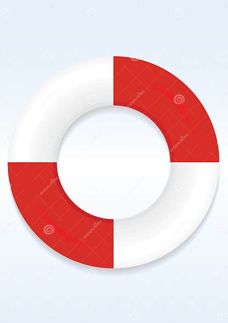 Life Preserver Ring stock vector. Illustration of rescue - 13106679
