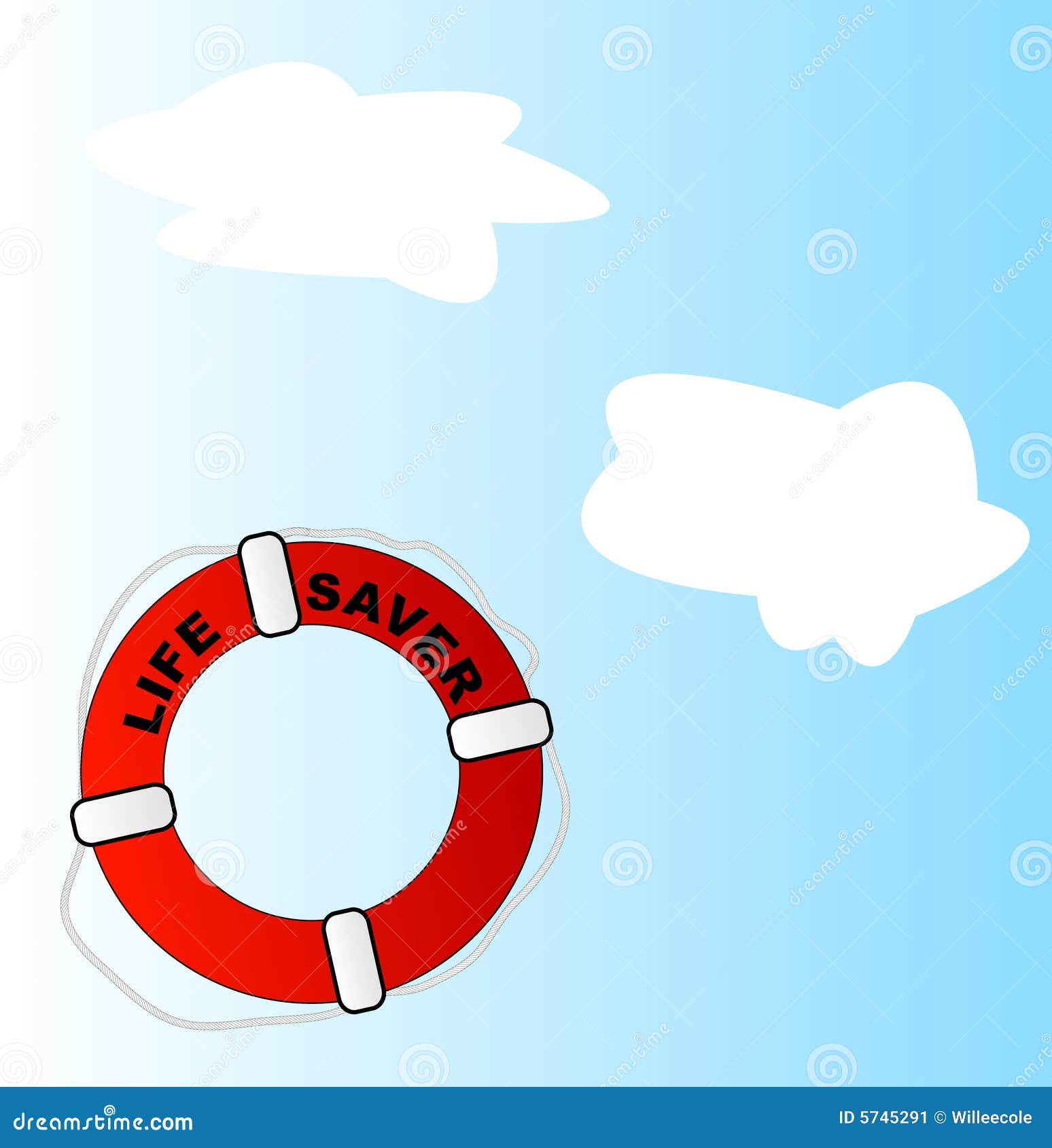 Life Preserver Thrown in Air Stock Vector - Illustration of live, line ...