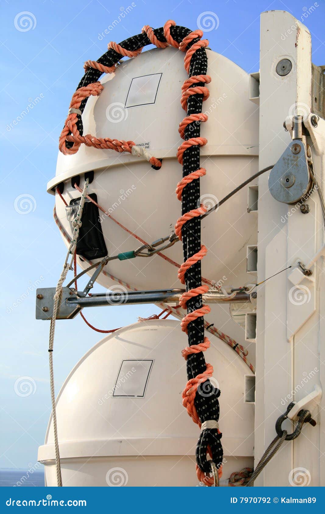 Life raft stock photo. Image of navy, cruising, naval - 7970792