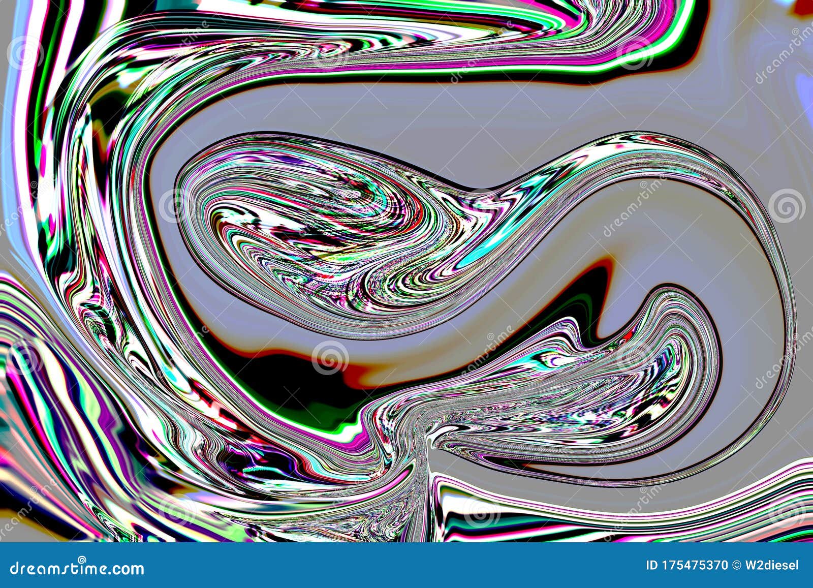 Life Representation 3d Abstract Design Stock Photo - Image of grains ...