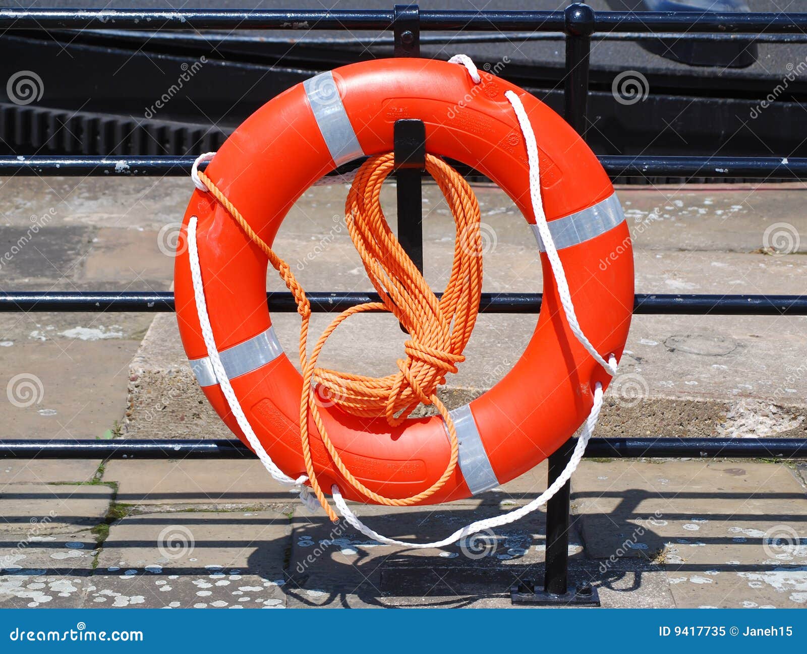 Life ring stock image. Image of harbor, ring, disaster - 9417735