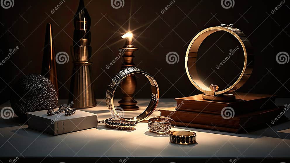 Life Ring Light Photography Stock Illustration - Illustration of ...