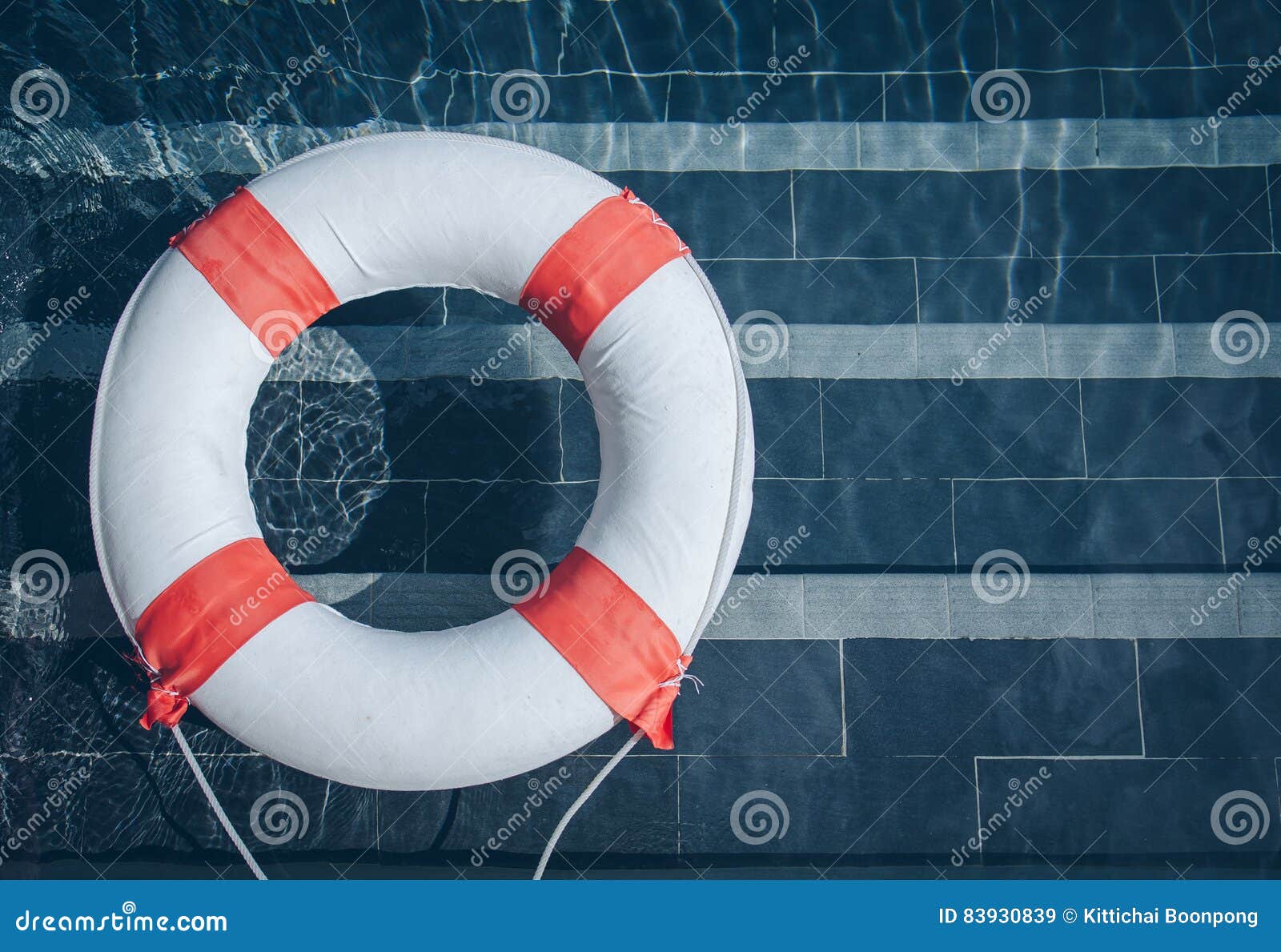 Life Ring at the pool stock image. Image of deck, ring - 83930839