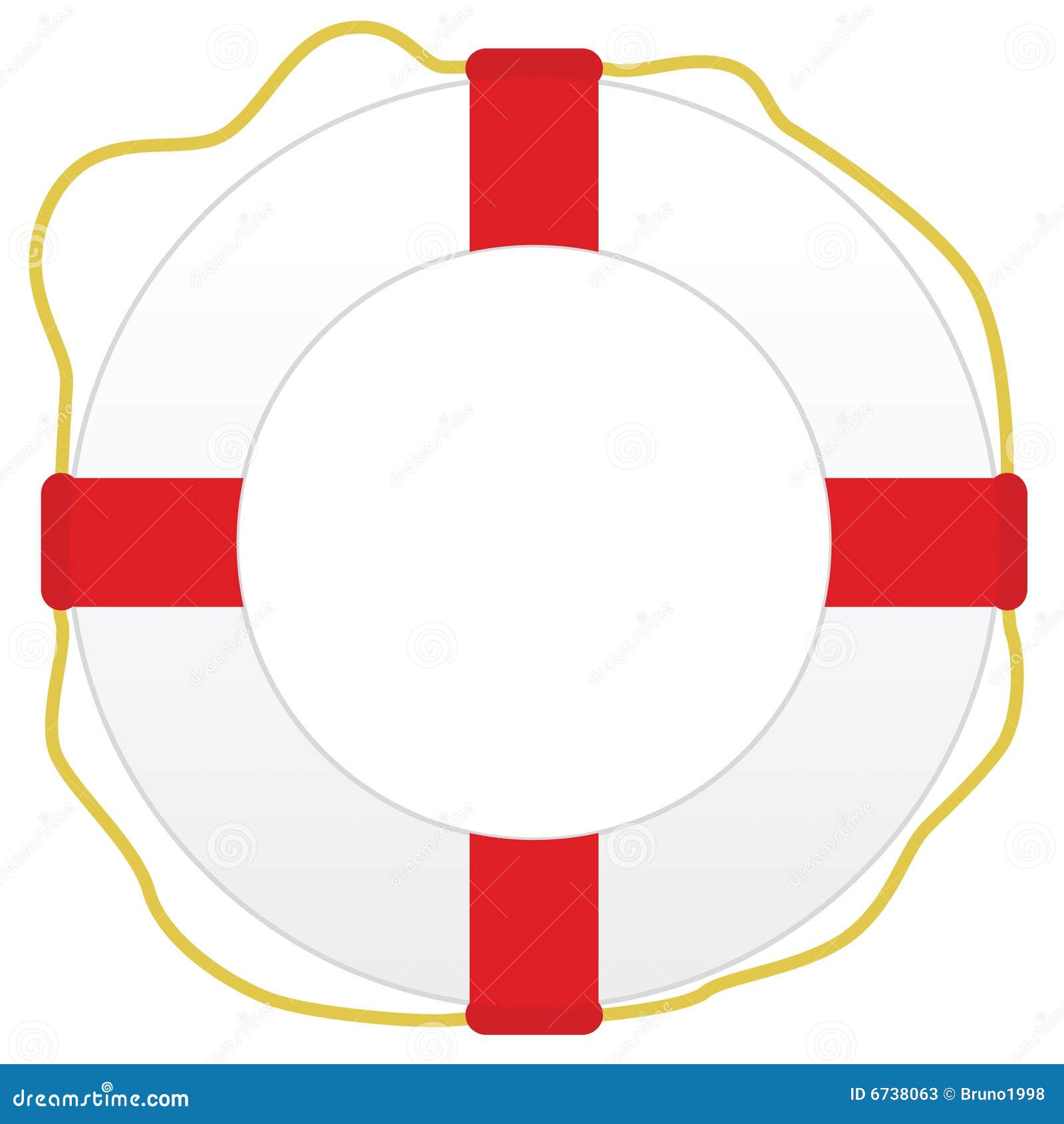 Life Saver Boat Element For Help Drowning Vector | CartoonDealer.com ...