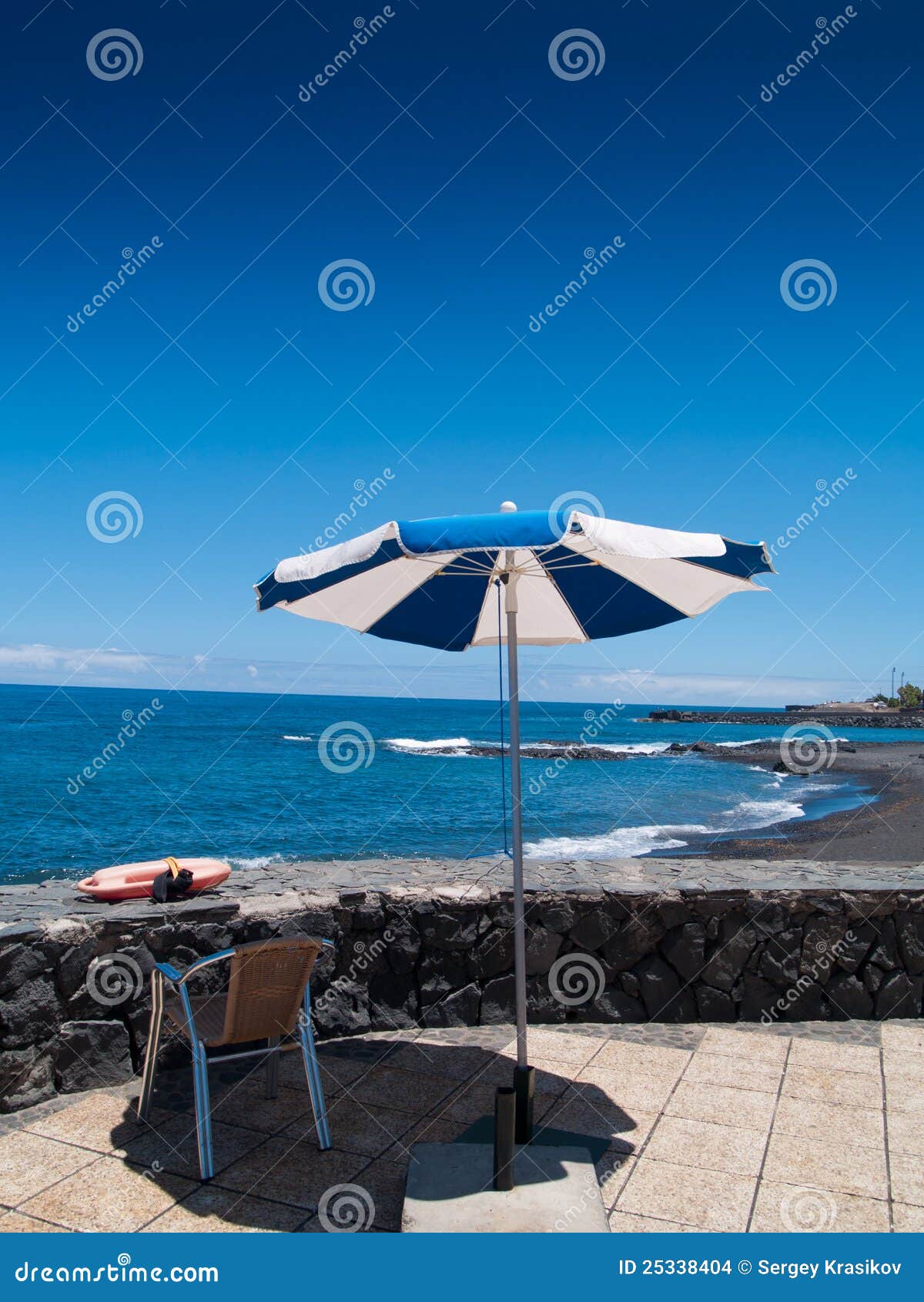 Life savers on the beach stock photo. Image of guard - 25338404