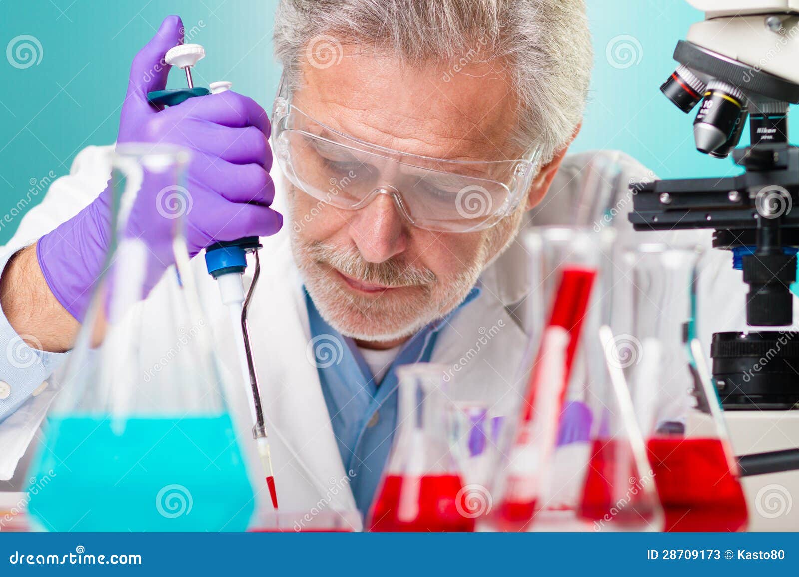 Life science research. stock image. Image of medicine - 28709173