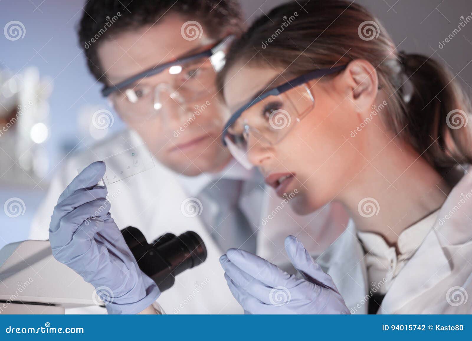 Life Scientist Researching in the Laboratory. Stock Photo - Image of ...