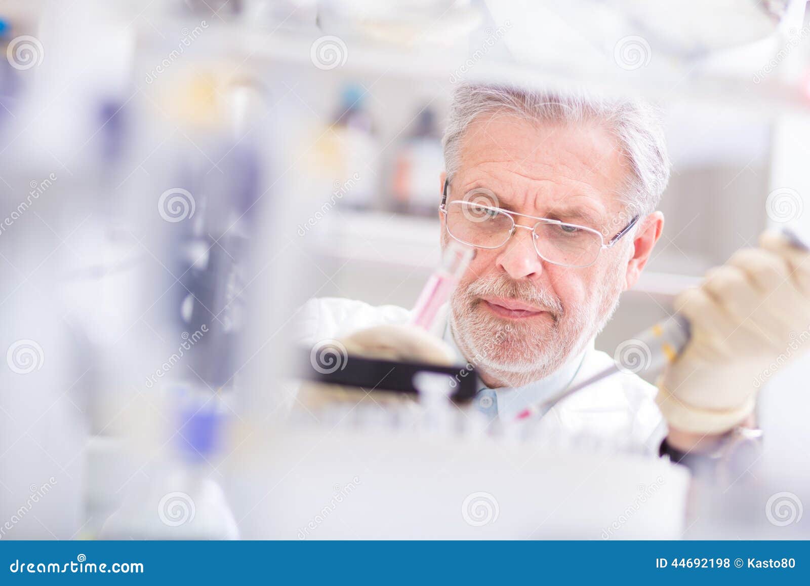 Life Scientist Researching in the Laboratory. Stock Photo - Image of ...