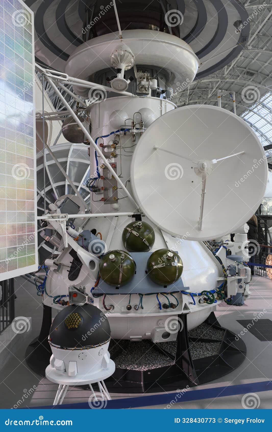 Life-size Model of Automatic Interplanetary Station Mars-3 Landed on ...