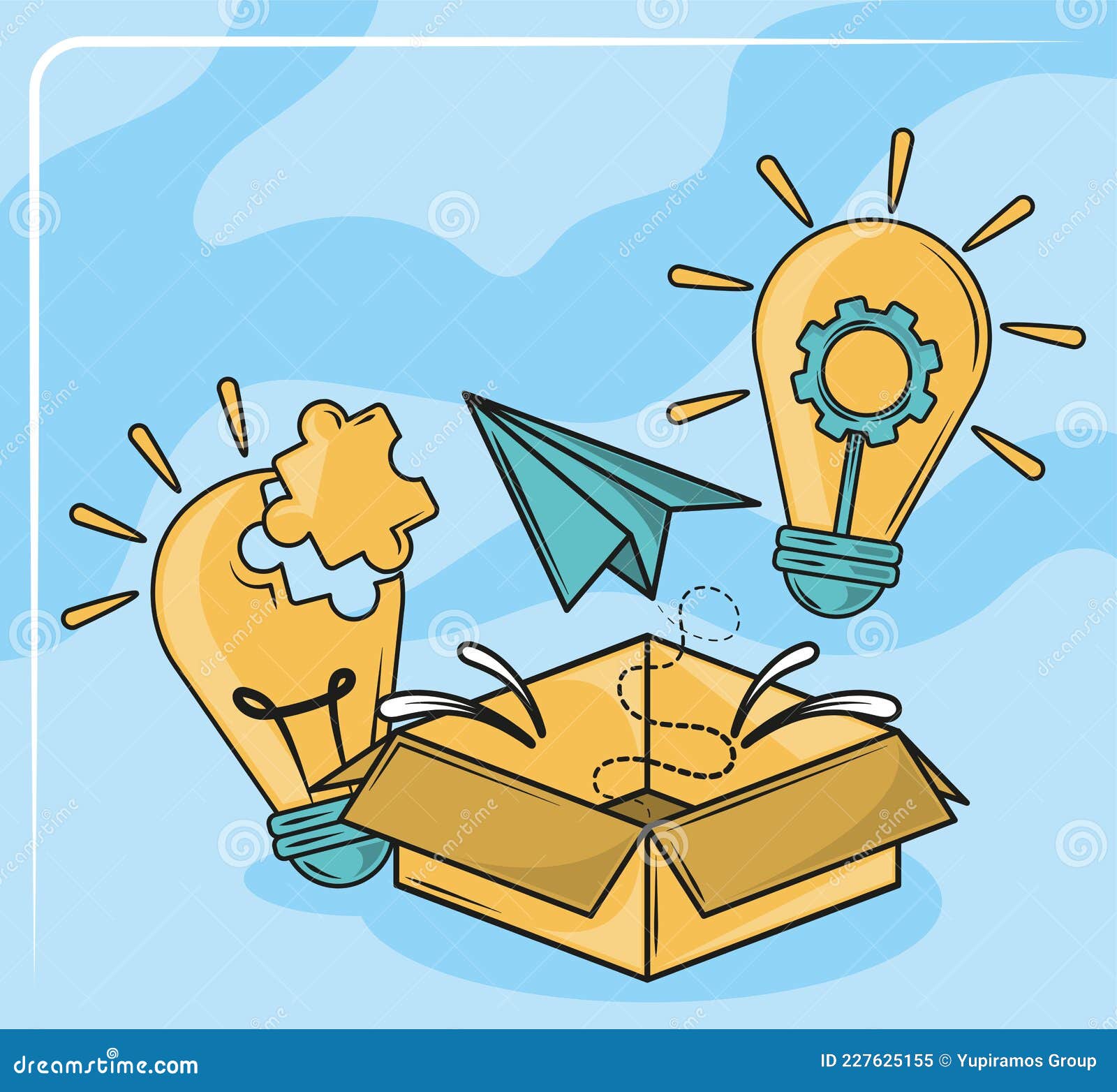 Life Skills Knowledge and Creativity Stock Vector - Illustration of ...