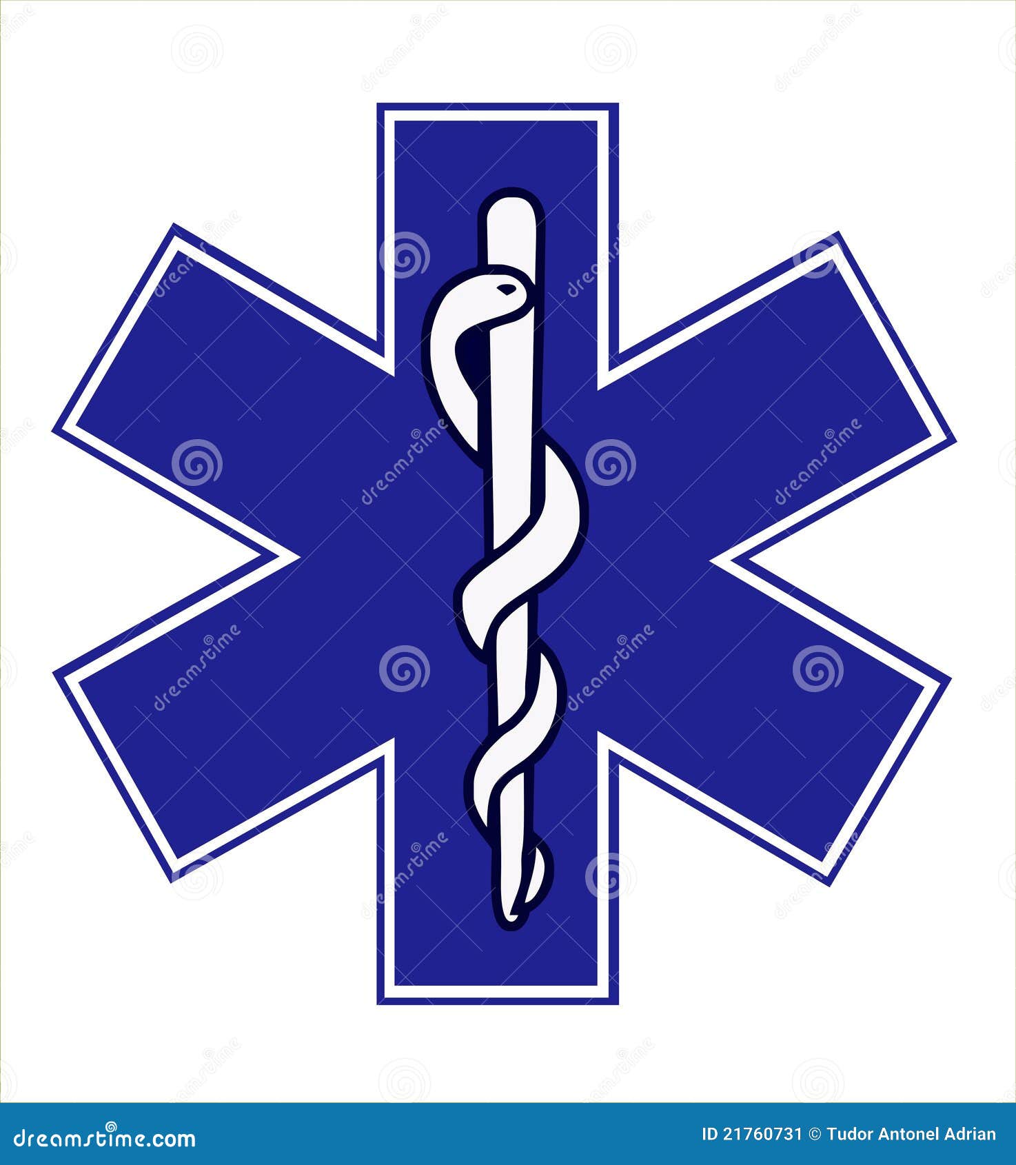 Life star stock illustration. Illustration of emergency - 21760731