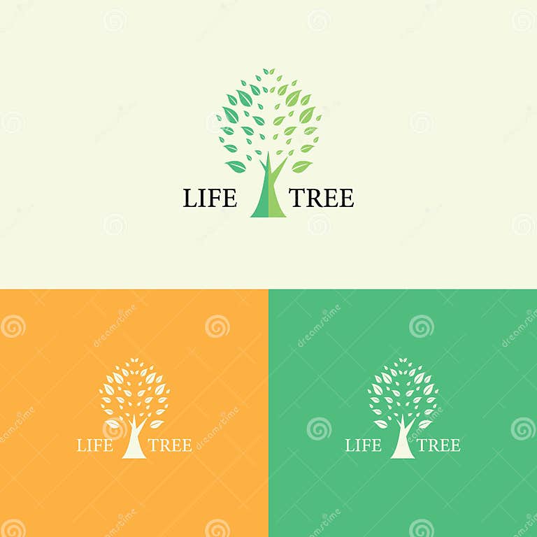 Life tree logo template stock illustration. Illustration of business ...