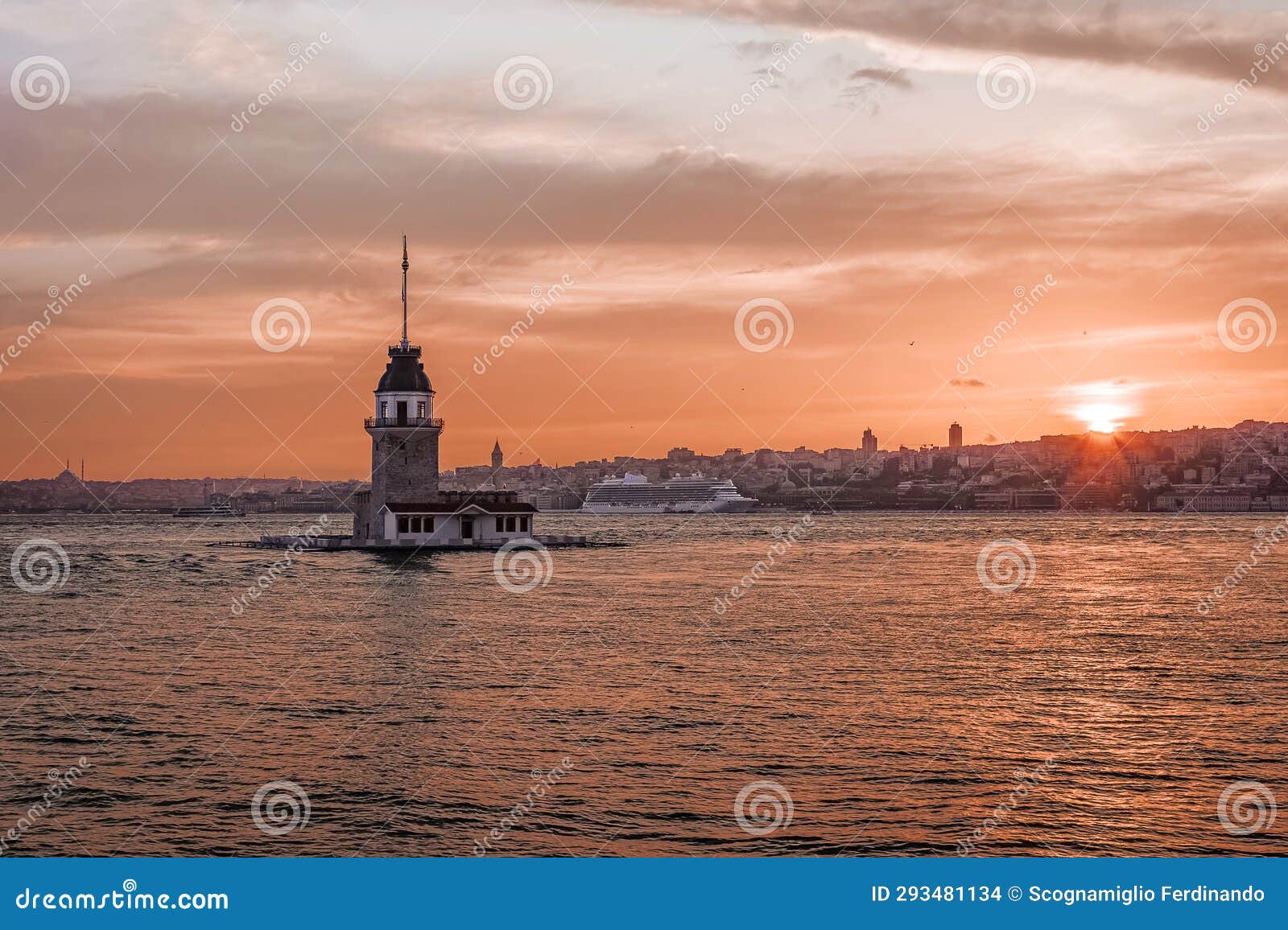 Life is a turkish sunset stock photo. Image of evening - 293481134