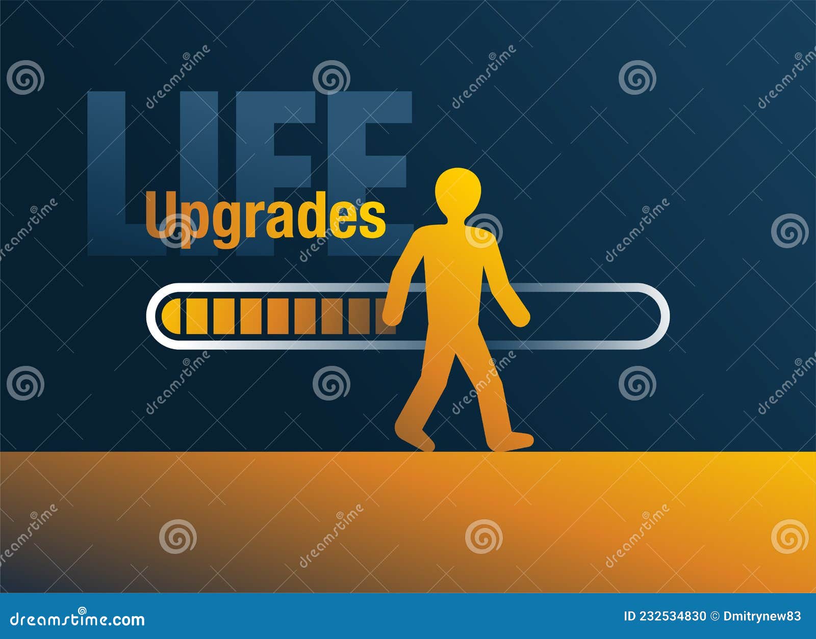 Life Upgrades - Small Optimizations of daily Life Stock Vector ...