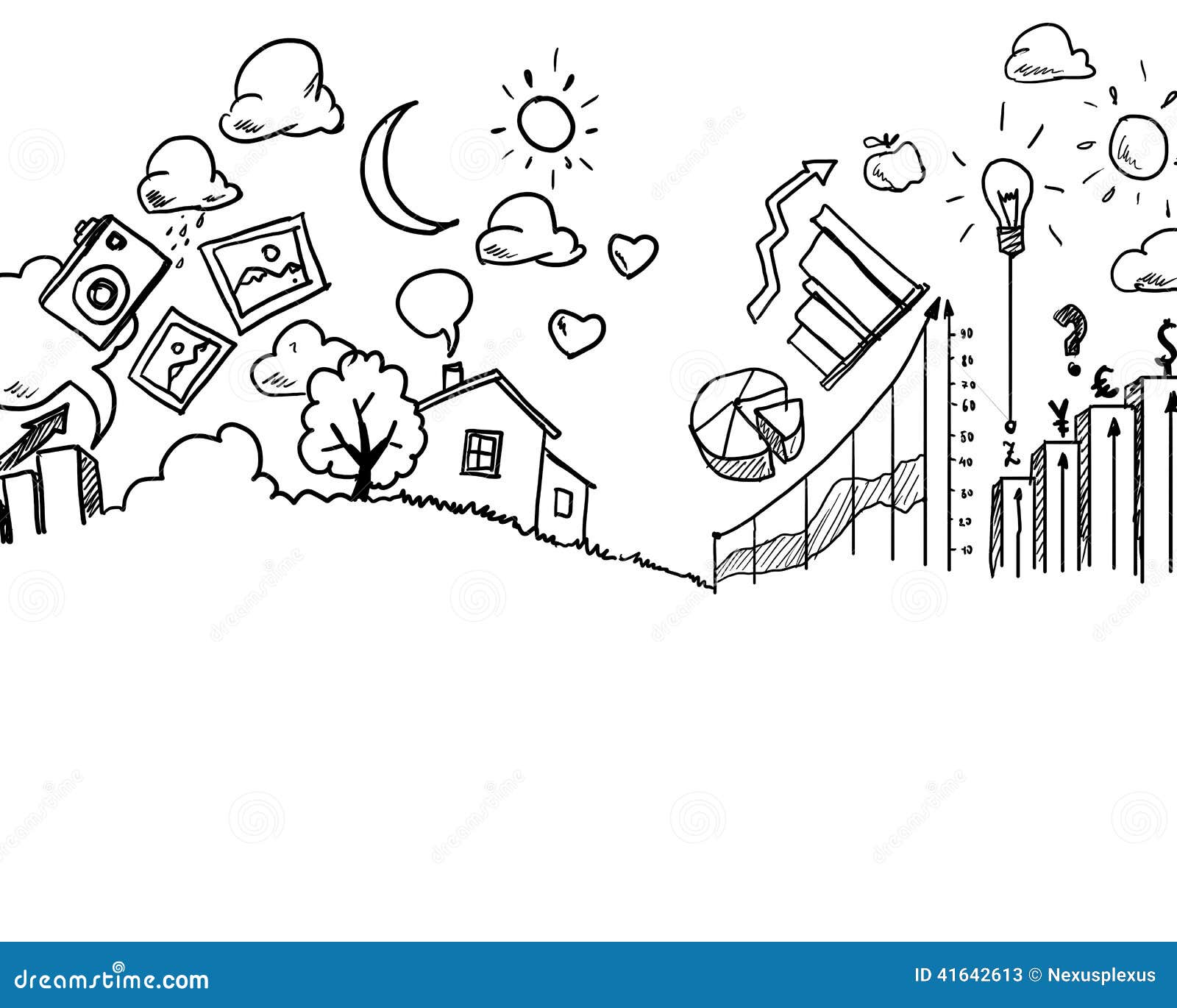 Life values stock illustration. Illustration of research - 41642613