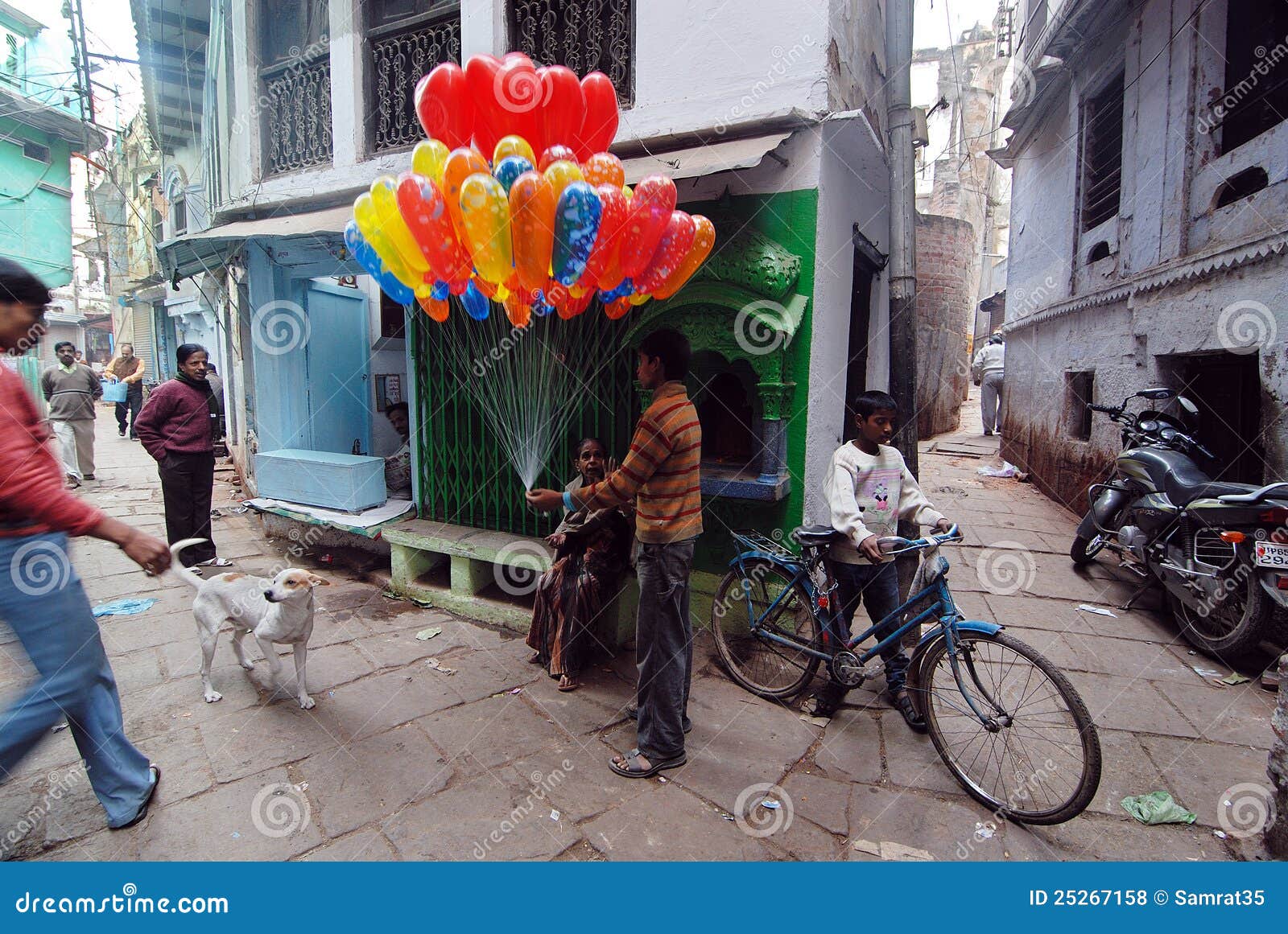 Daily Life of Varanasi People Editorial Stock Photo - Image of ...