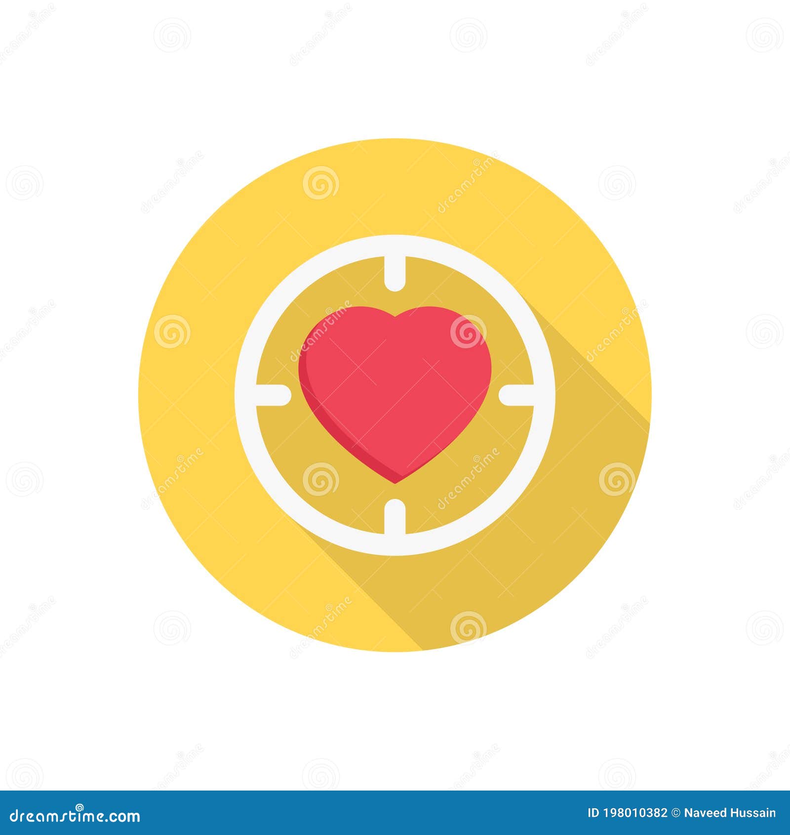 Life Vector Flat Colour Icon Stock Vector - Illustration of circle ...