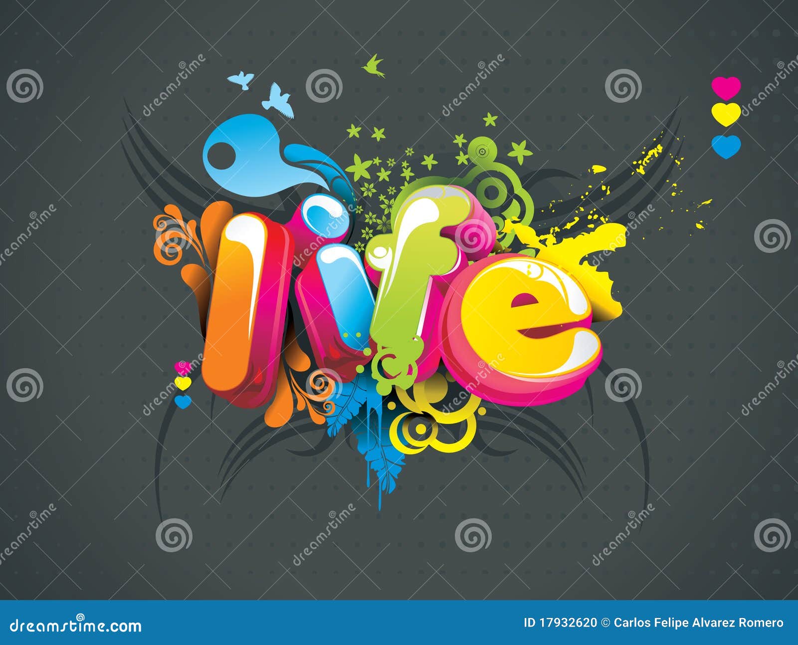 Life Word Stock Photo - Image: 17932620