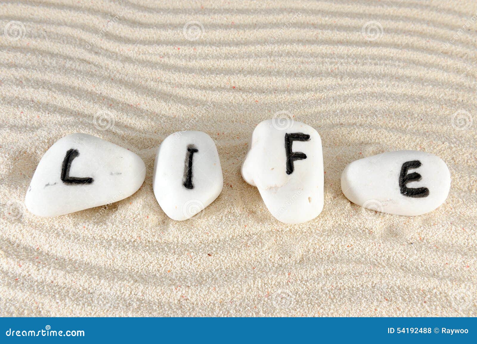 Life word stock photo. Image of live, cobblestone, letters - 54192488
