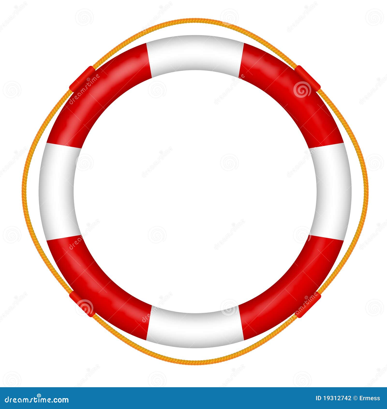 Lifebelt stock vector. Illustration of help, icon, risk - 19312742