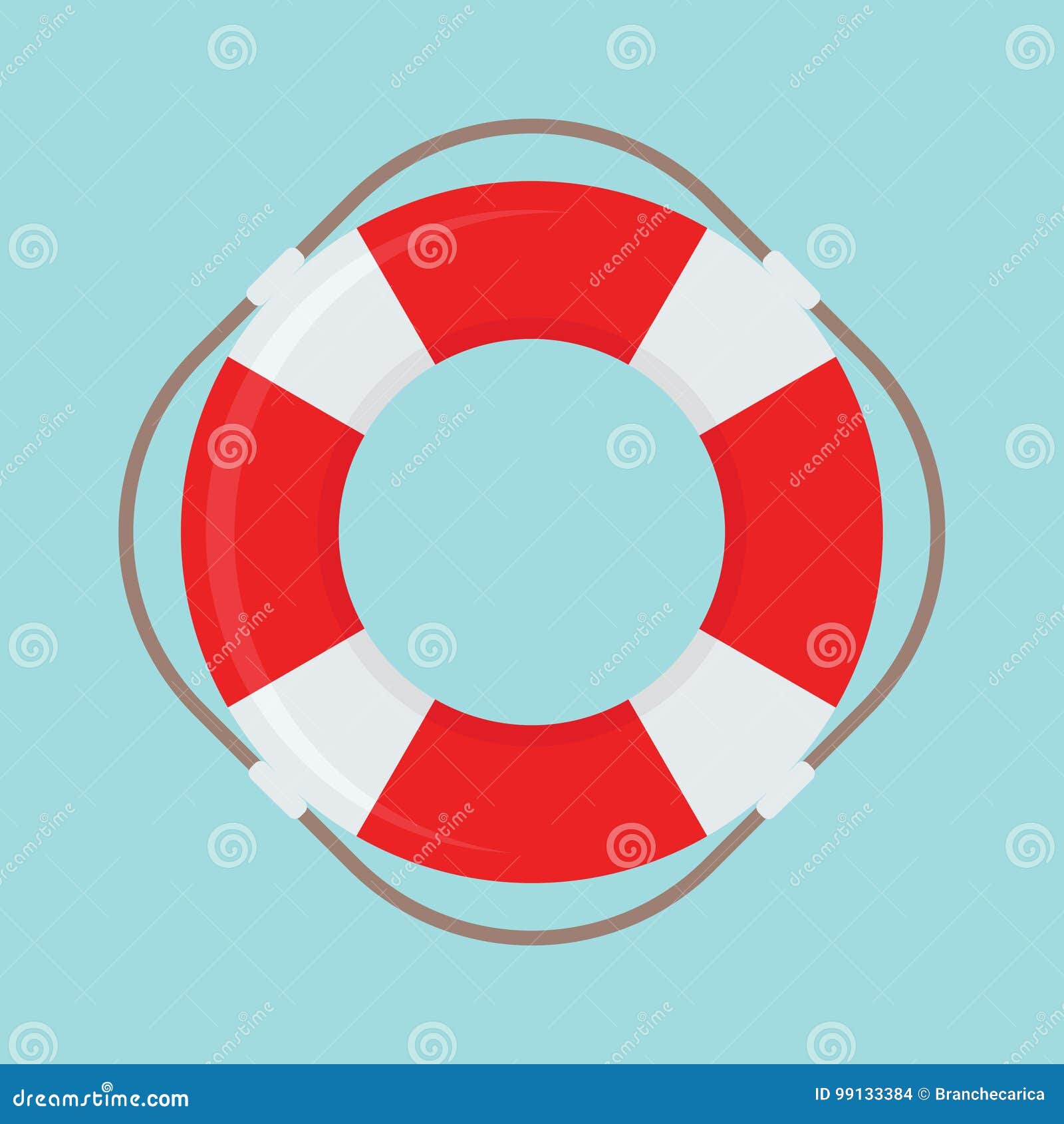 Lifebelt vector illustratie. Illustration of steun, riem - 99133384