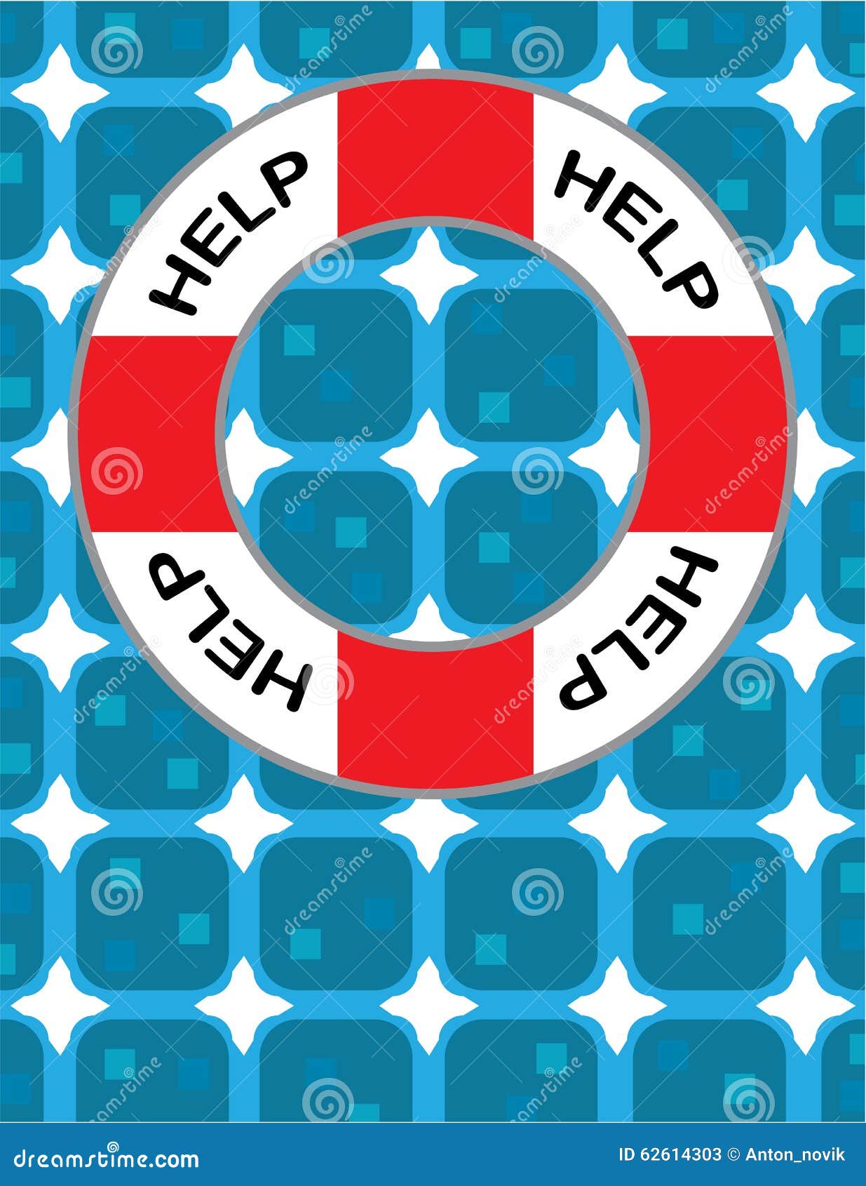 Lifebelt Lifesaver Vector stock vector. Illustration of save - 62614303