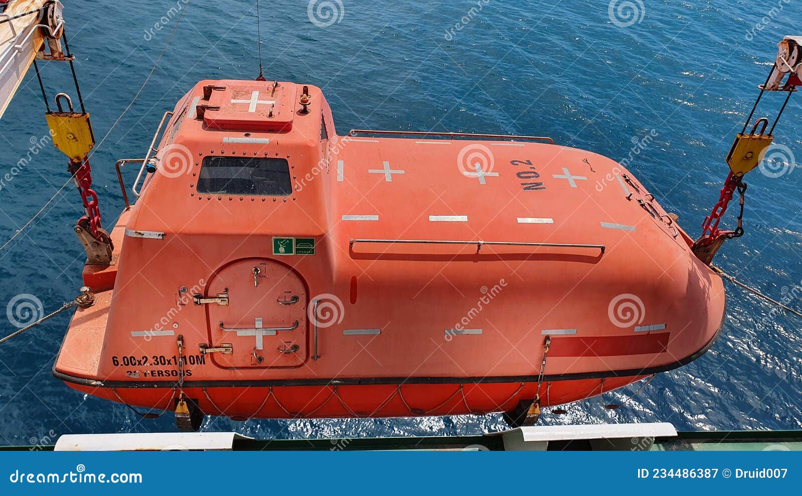 Lifeboat stock image. Image of float, sailor, seaman - 234486387