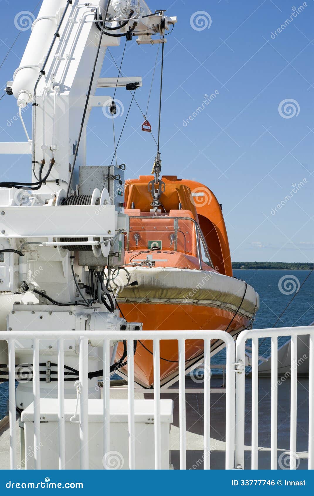 Lifeboat stock photo. Image of gull, lifeguard, lifeboat - 33777746