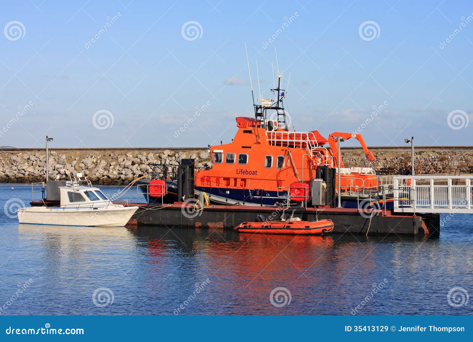 Lifeboat stock image. Image of brixham, coastguard, cutter - 35413129