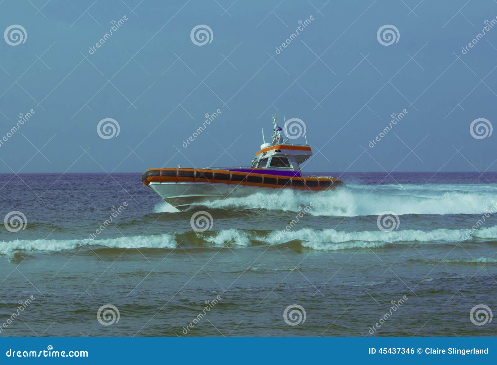 Lifeboat stock photo. Image of motor, speed, fast, vessel - 45437346