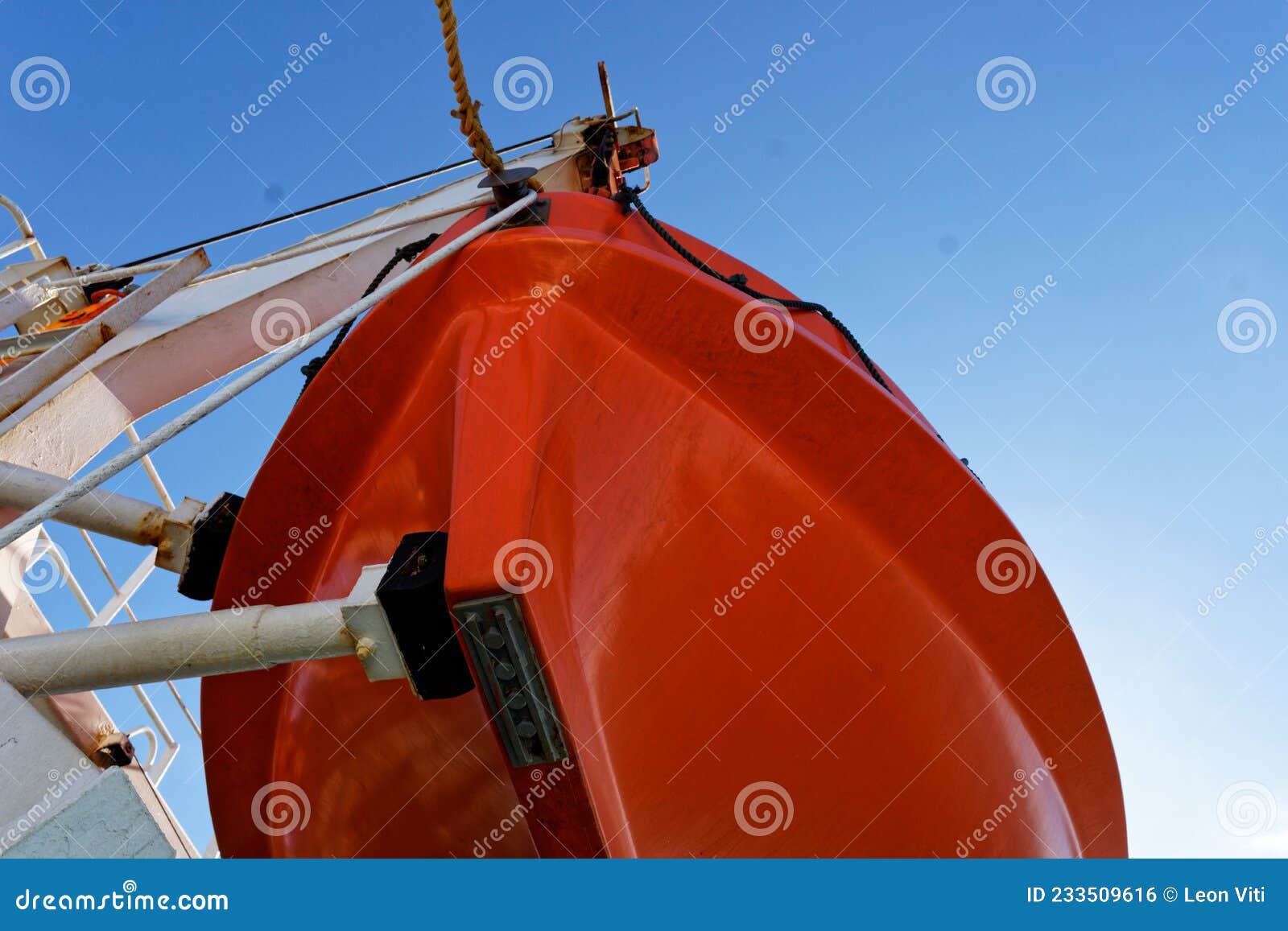 Lifeboat stock photo. Image of search, lower, life, ocean - 233509616