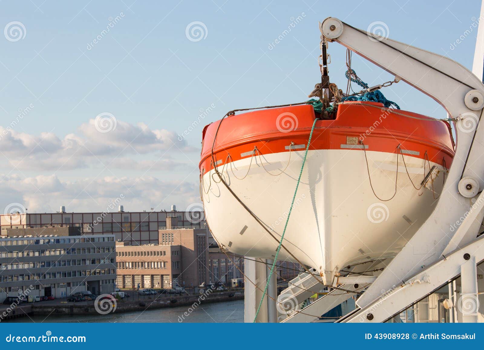 Lifeboat stock photo. Image of hull, catastrophe, life - 43908928
