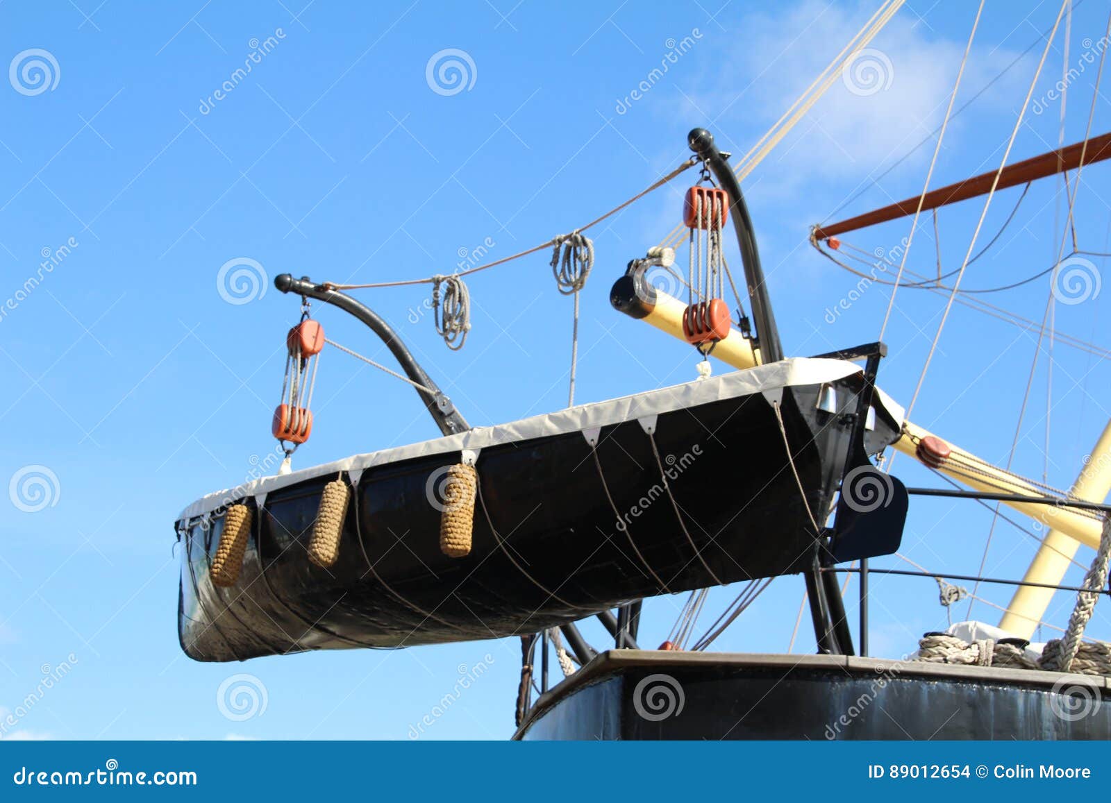 Lifeboat stock photo. Image of wooden, caravel, equipment - 89012654