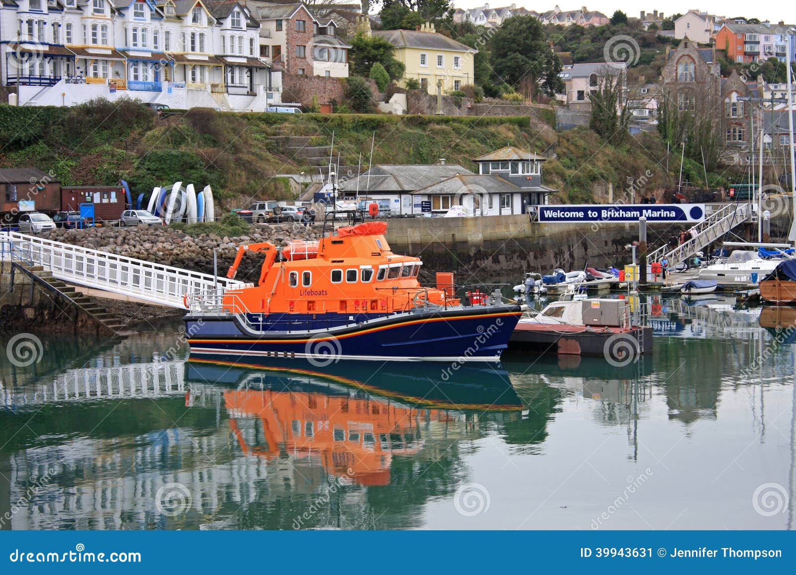 Lifeboat stock image. Image of cutter, rescue, torbay - 39943631