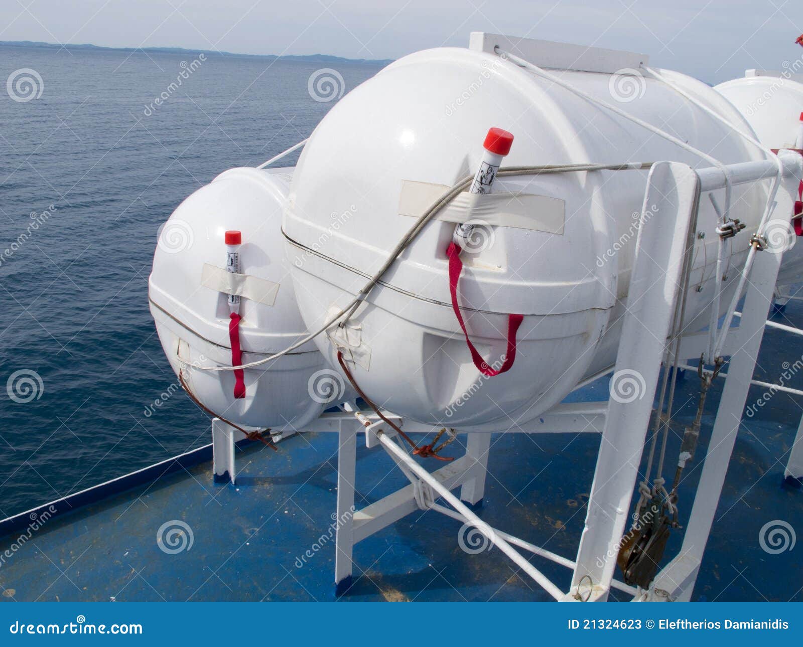 Lifeboat on a ship stock image. Image of saving, ocean - 21324623