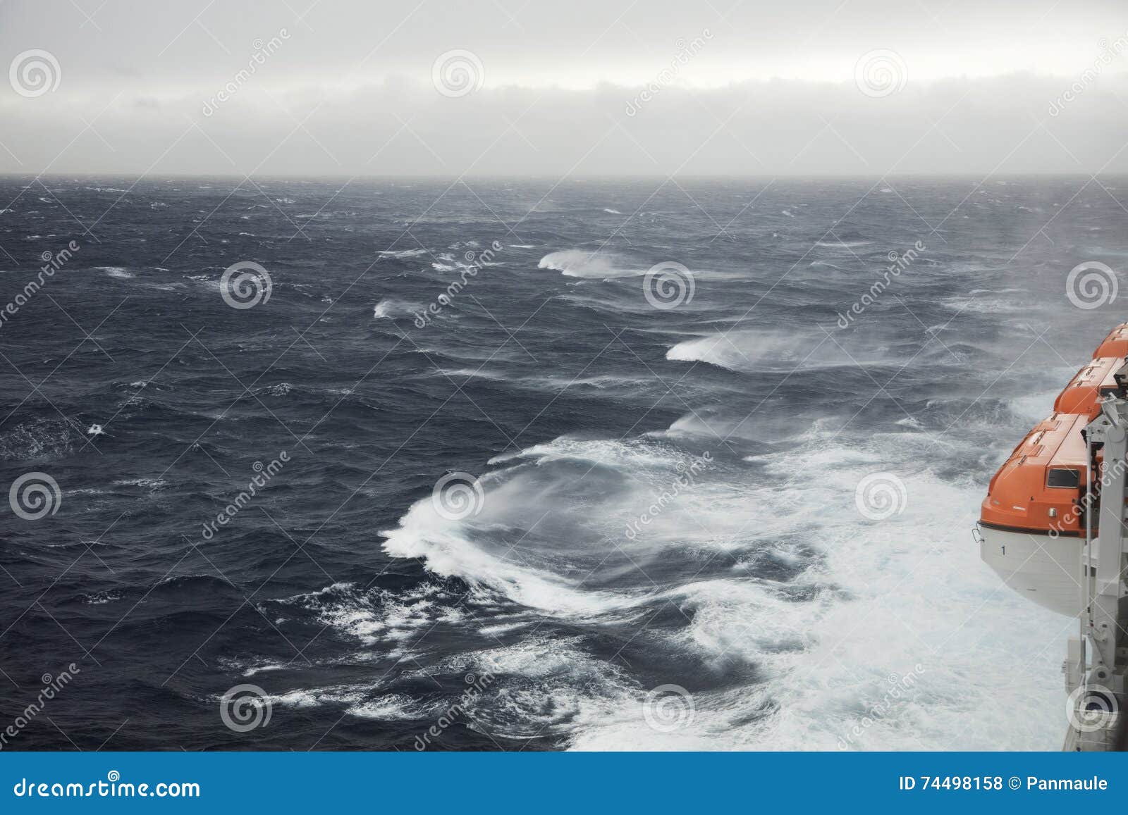 Ships In Very Rough Seas