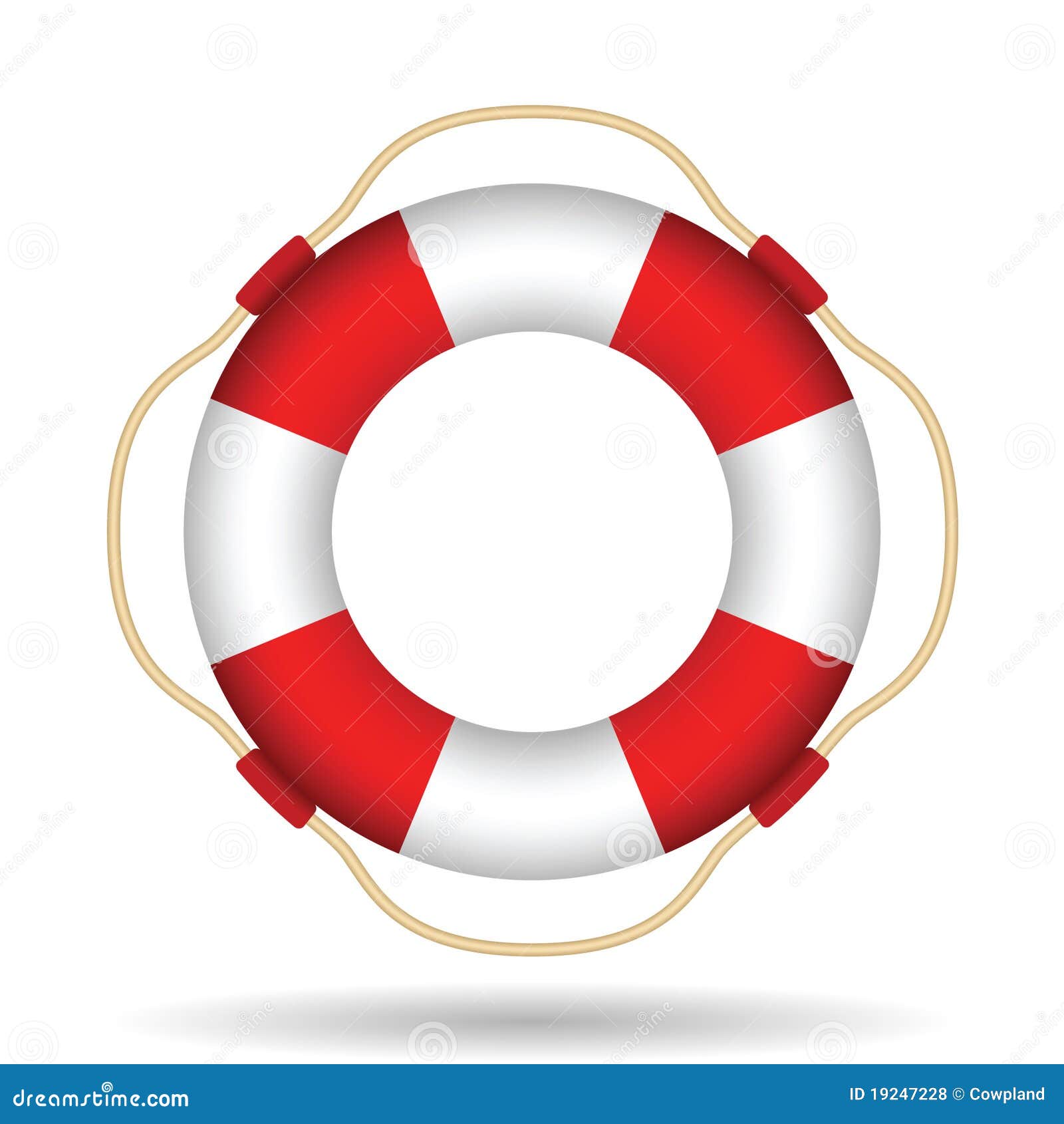 Lifebuoy stock vector. Illustration of float, preserver - 19247228