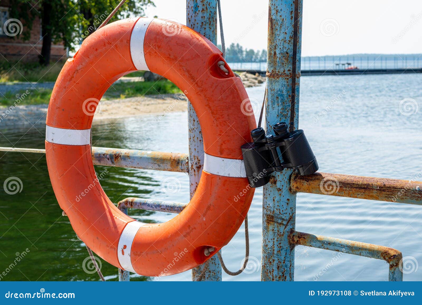 Saving The Drowning. Helping Hand Pulls To Sinking Man In Ocean Stock ...