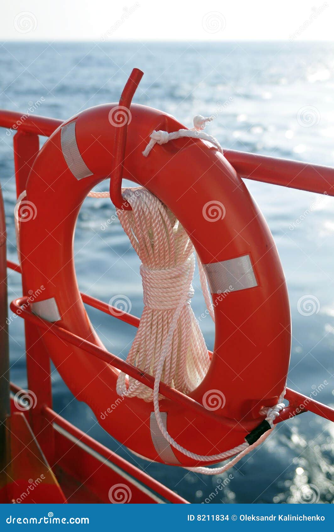 LIFEBUOY (safety ring) stock photo. Image of rubber, preserver - 8211834