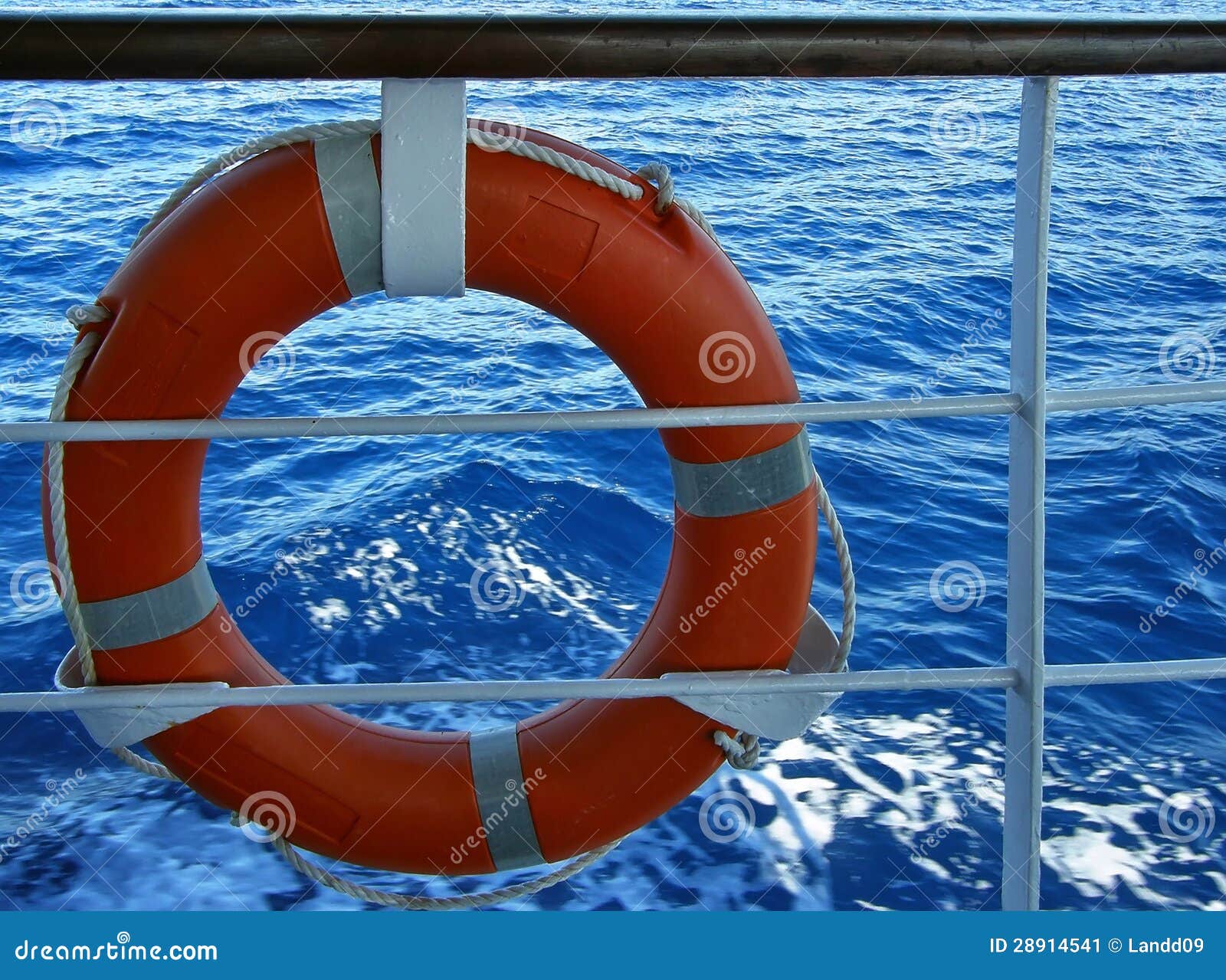 Lifebuoy and sea 1 stock image. Image of lifebelt, blue - 28914541