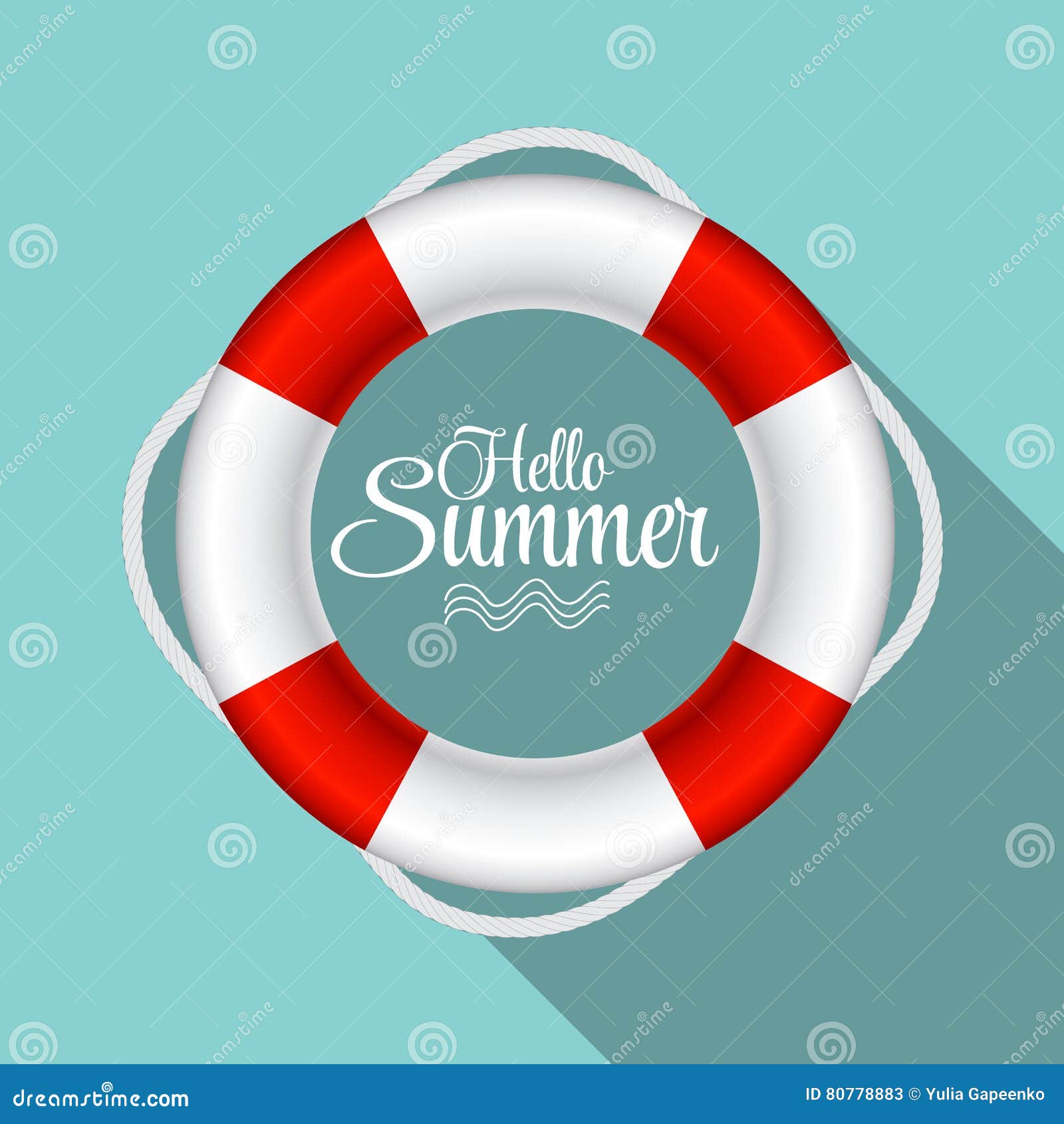 Lifebuoy Sign Symbol Vector Illustration Stock Vector - Illustration of ...