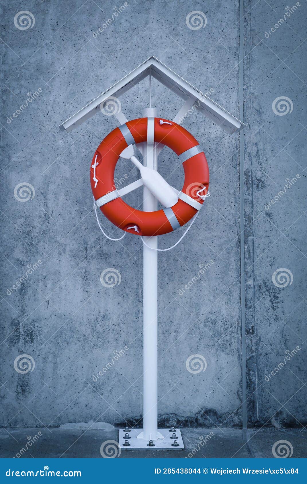 LIFEBUOY stock photo. Image of port, standard, round - 285438044