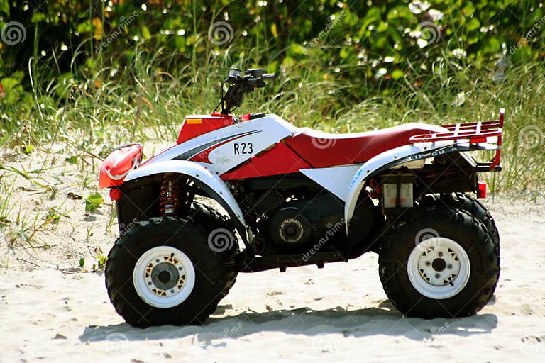 Lifeguard ATV stock photo. Image of tires, lifeguard, motorsport - 717986