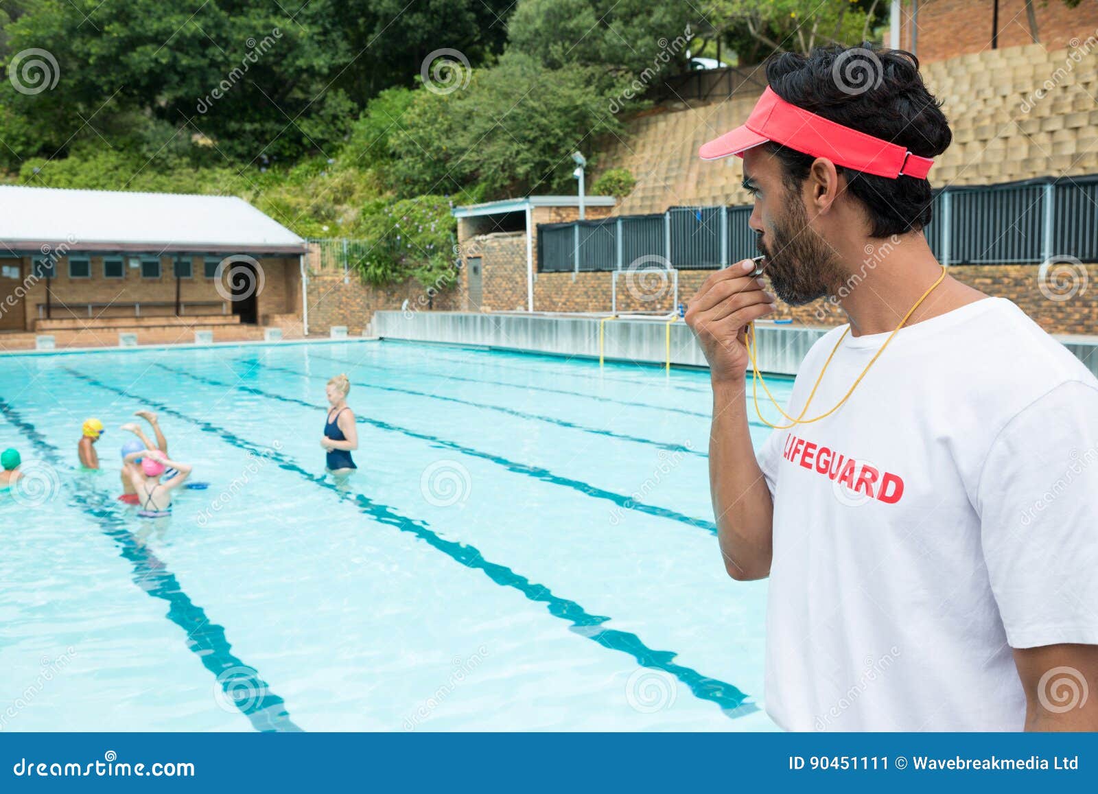 185 Lifeguard Pool Whistle Stock Photos - Free & Royalty-Free Stock ...
