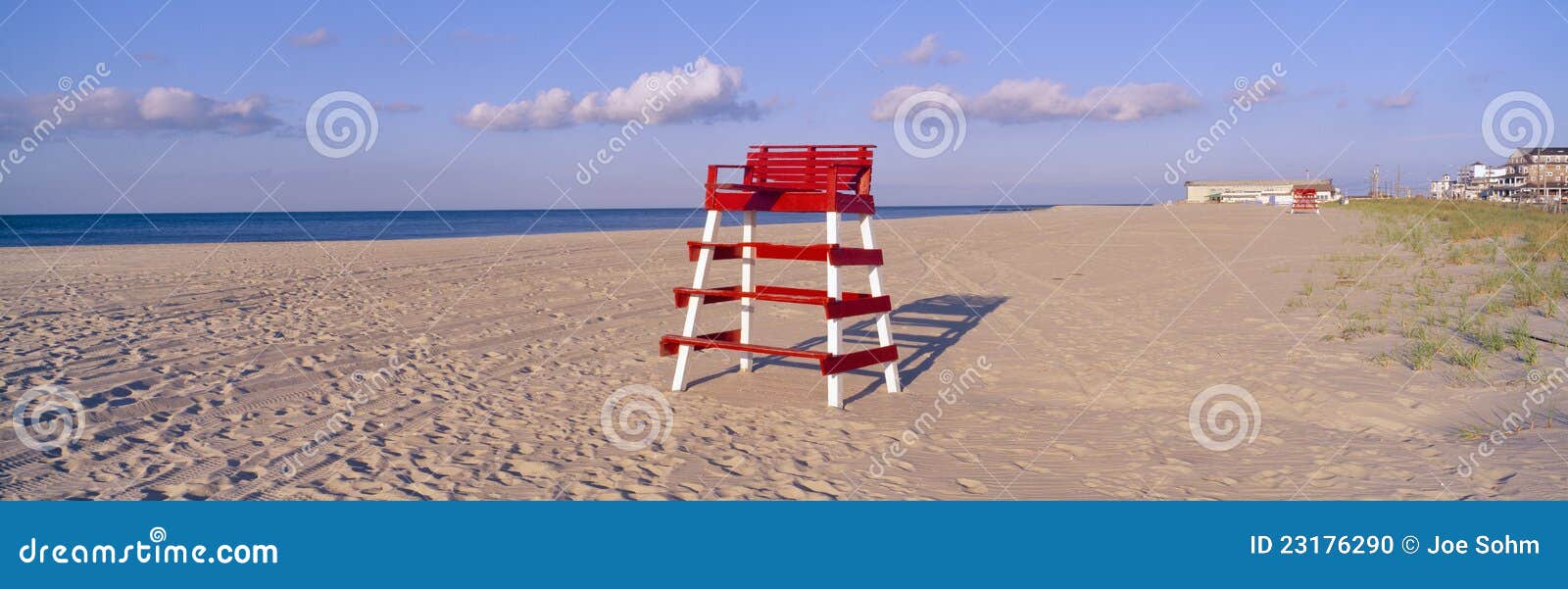 Lifeguard Chair On Beach Stock Photo | CartoonDealer.com #20991432