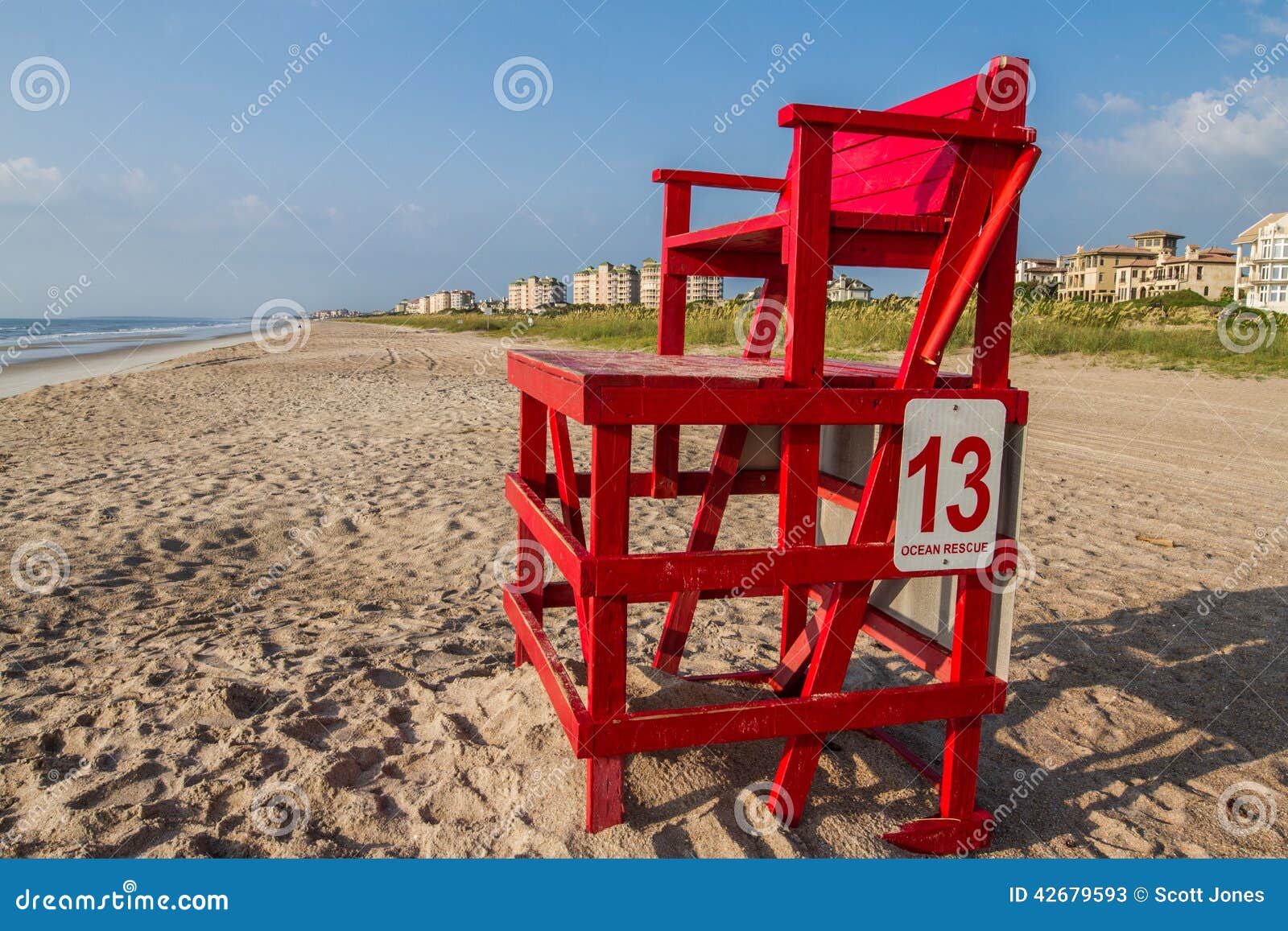 Lifeguard Chair stock image. Image of sand, lifeguard - 42679593