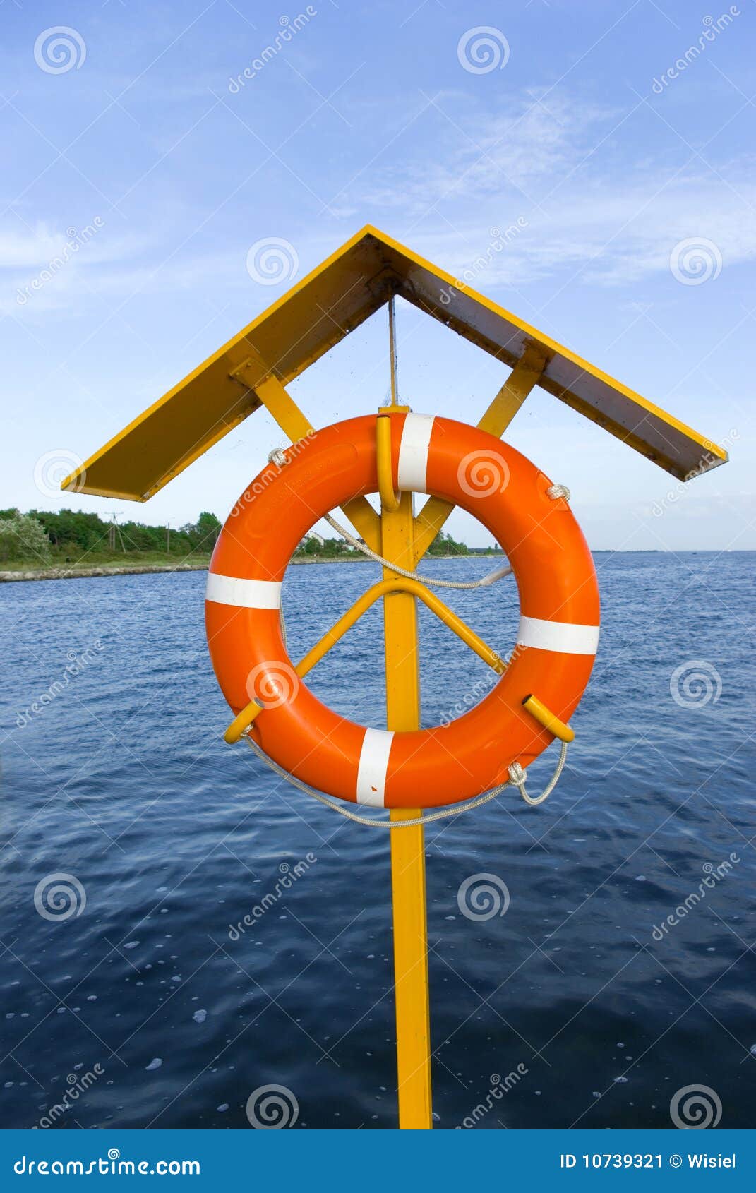 Lifeguard on duty stock image. Image of security, sink - 10739321