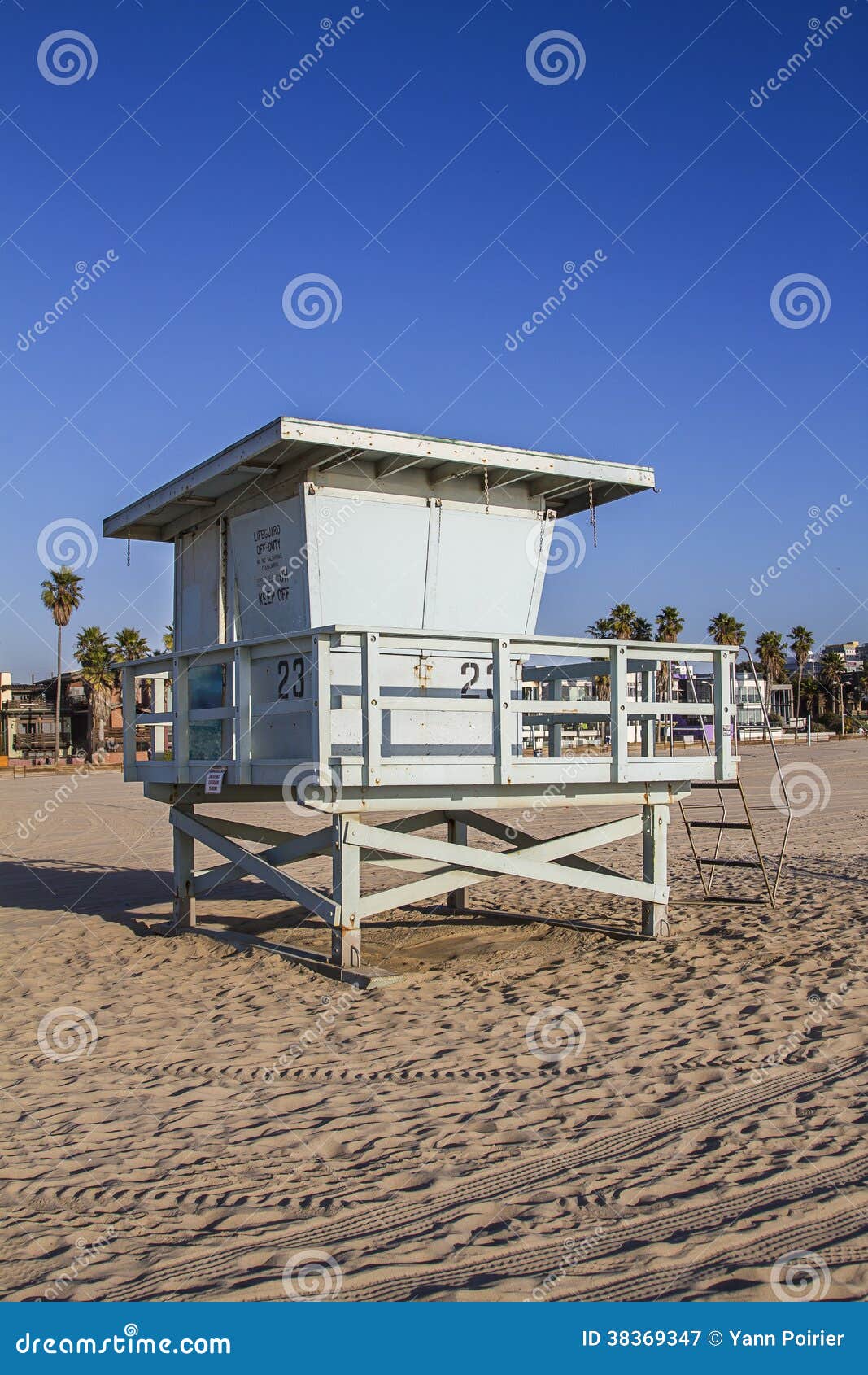 Lifeguard house stock image. Image of pavilion, santa - 38369347